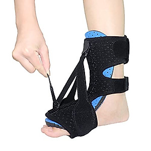 CUCUFA Plantar Fasciitis Night Splint, Plantar Fasciitis Relief Brace Foot Support for Plantar Fasciitis Treatment Heel Achilles Tendonitis Pain Relief for Men Women (Pink)
