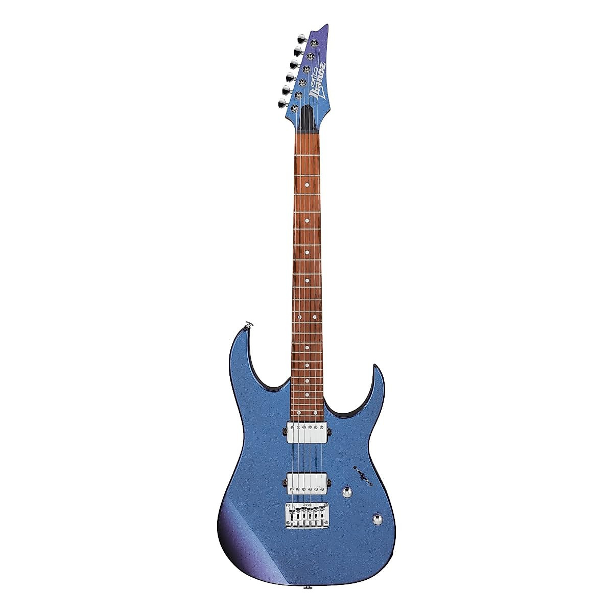 Ibanez 6 String Electric Guitar, Right, Blue Metal Chameleon, Einheitsgröße (GRG121SPBMC)