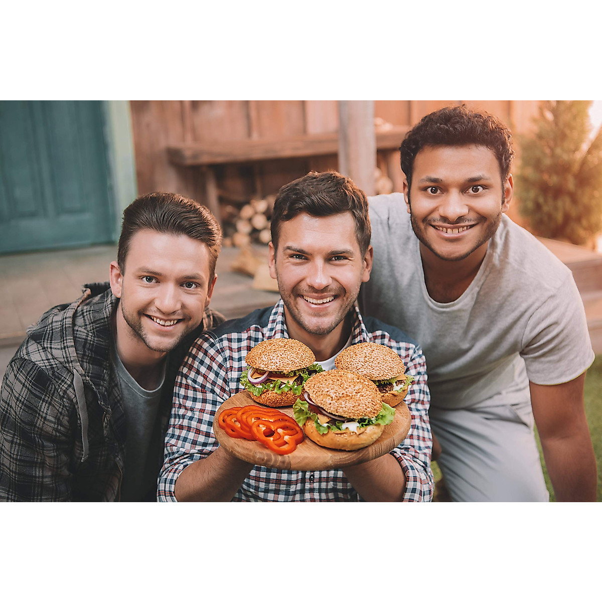 Kitchen Geeks Hamburger Patty Paper - 1000 Wax Paper 5.5 x 5.5 Inch Square Sheets For Burger Press Maker Patties, Baking, Candy