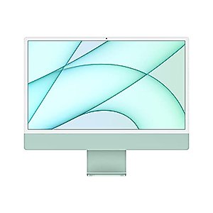 2021 Apple iMac (24-inch, Apple M1 chip with 8-core CPU, 8GB RAM, 512GB) (QWERTY English) Green (Renewed Premium)