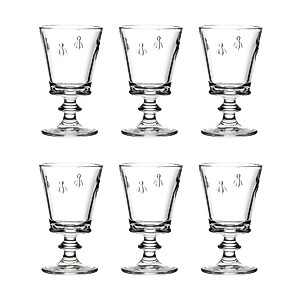 La Rochere Bee Wine Glass Set of 6 Goblet 8 Ounce