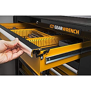 GEARWRENCH 42" 11 Drawer Mobile Work Station, Black & Orange - 83169