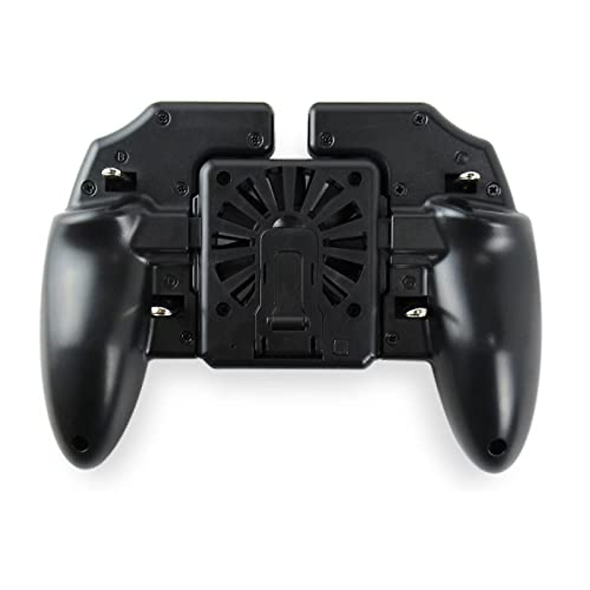 NGHTMRE Mobile Game Controller with Cooling Fan/Phone Holder/Finger Sleeves for Most of the FPS Games Including Call Duty, Rules Survival, Knives Out, Cross Fire, 4.7”-6.5” iOS Android Phones