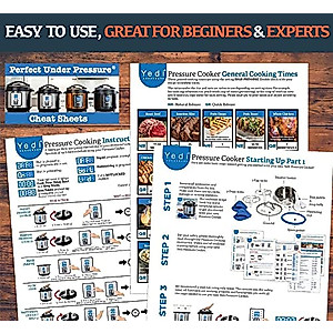 Yedi 9-in-1 Total Package Instant Programmable Pressure Cooker, 6 Quart, Deluxe Accessory kit, Recipes, Pressure Cook, Slow Cook, Rice Cooker, Yogurt Maker, Egg Cook, Sauté, Steamer, Stainless Steel