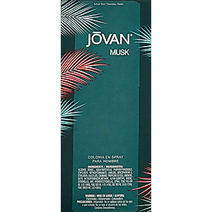 Jovan Tropical Musk for Men 3.0 oz Cologne Spray