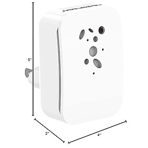 Radarcan® R-502 Mite & Home Air Purifier. 99.9% Effective. Ultra Quiet. Indoor Air Ionizer. Air Cleaner: Dust, Bacteria, Odor, Allergies, Smoke, Negative Ion Filtration System, Office Kitchen Bedroom