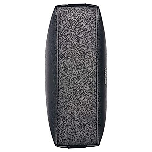 Calvin Klein Millie 2 in 1 Triple Compartment Tote, Black/Silver