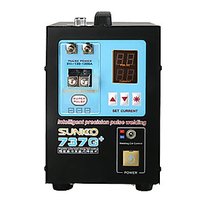 Battery Welding Machine, 0.35mm Automatic Induction Pulse Spot Welder,Portable Pulse Welding Machine for Battery Pack, Battery Spot Welder and Soldering Station