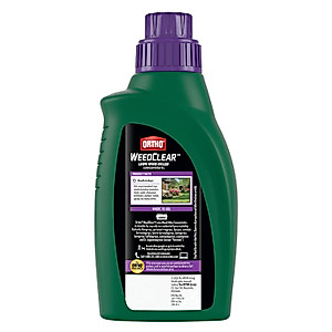 Ortho WeedClear Lawn Weed Killer Concentrate2, Kills Dollarweed, Dandelion, and Clover, 32 fl. oz.