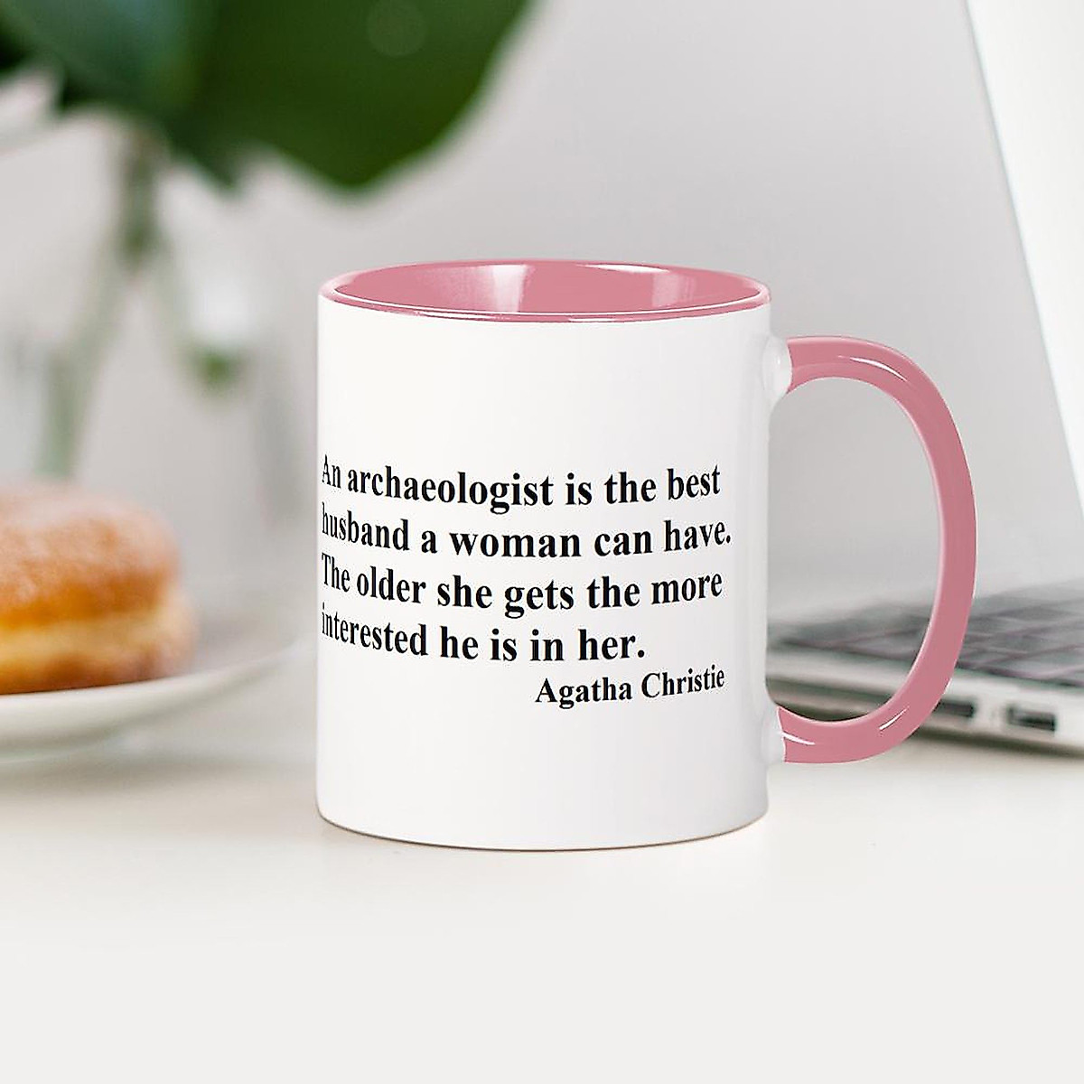 CafePress Phdiva Agatha Christie Coffee Mug Ceramic Coffee Mug, Tea Cup 11 oz