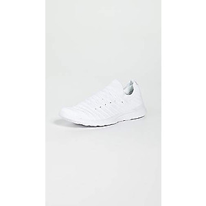 Athletic Propulsion Labs (APL) Women's Techloom Wave Sneaker, White/White, 7.5