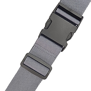 ONE K 2PCS Topper/Memory Foam Mattress Packing Straps for Moving or Storage (100" x 2", Line Navy)