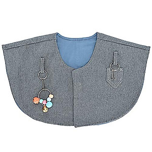 Leftwei Anti-Scratch Shoulder Protector, Multi-Functional Parrot Training Shoulder Cape Protector Stand Bird Diaper Bird Anklet Toy for Small Medium Parakeets Cockatiels