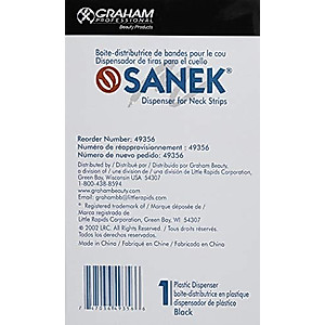 Graham Sanek Dispenser for Neck Strips, 1 Count
