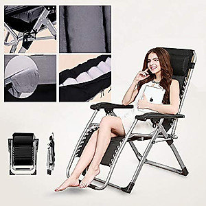 Oversized Zero Gravity Lounge Chairs Recliners,Adjustable,Folding,Purple Padded Reclining Chair Chaise,Supports 550lbs,Suitable for Beach,Patio,Pool,Deck,Garden,Camping