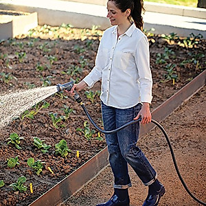 Gilmour Flexogen 5/8 in. Dia. x 25 ft. L Gray Vinyl Garden Hose