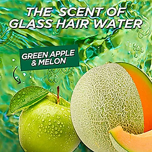 Garnier Fructis Sleek & Shine Glass Hair Water 10 Second Liquid Rinse Out, 98 Percent Naturally Derived Lamellar, for Shiny Hair (Packaging May Vary)