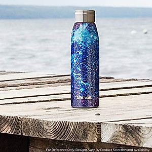 Tervis Peanuts-Charlie Stripe Triple Walled Insulated Tumbler, 17 oz Water Bottle, Stainless Steel