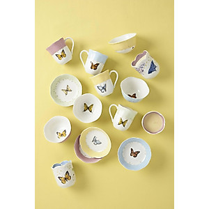 Lenox 773903 Butterfly Meadow 4-Piece Mug Set, Multicolor, 1.85 LB