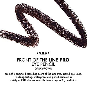 LORAC Front of the Line Pro Eye Pencil, Dark Green, 0.012 Ounce (Pack of 1)