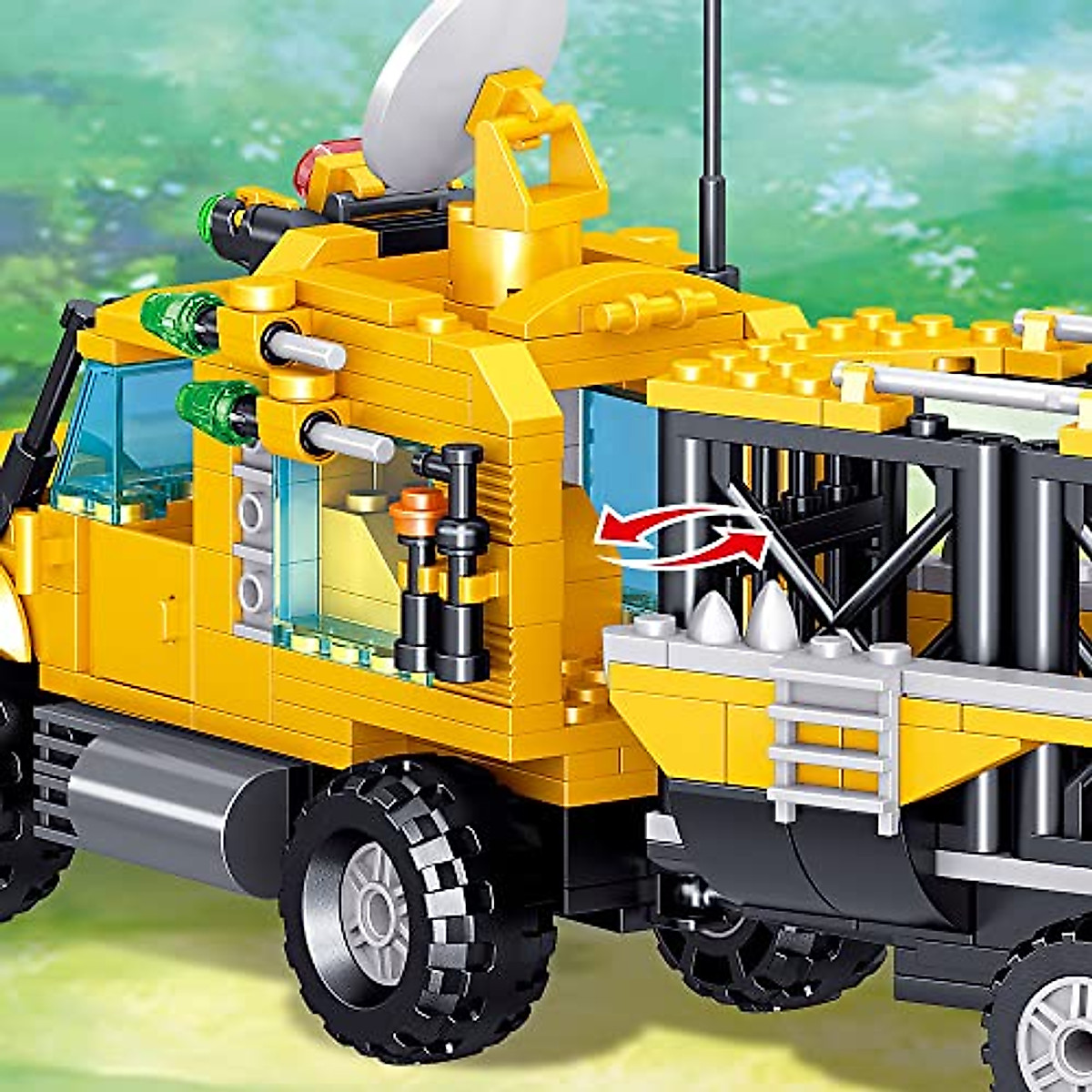 Mesiondy Dinosaurs Building Blocks Set, Dinosaur Toys for Age 8-14 Years,Dinosaur Park World, Birthday Gifts for Boys and Girls (546 Pcs)