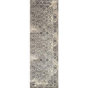 Loloi Emory Ivory/Charcoal 5'-3" x 7'-7" Area Rug