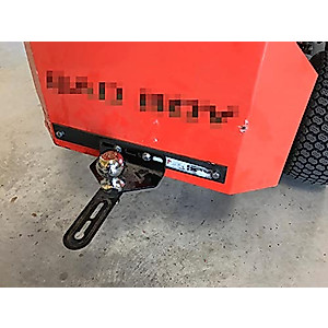 Eapele Zero Turn Mower Trailer Hitch, Universal Fit for Most of ZTR,3/4” Pin Hole