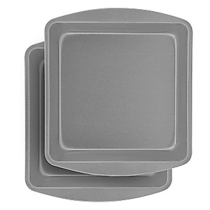G & S Metal Products Company Baker Eze 9" Square Cake Pan, Set of 2