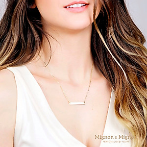 MignonandMignon Morse Code Necklace Jewelry Gift Sister In Law High School Graduation - 9N-MC