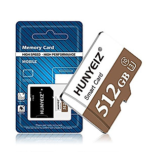 512GB Micro SD Card Memory Card(Class 10 High Speed) Microsd for Smartphone,Game Console, Dash Cam, Drone(512GB)