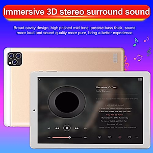 10in Tablet, US Plug 100240V 5G WiFi Dual Band Battery Life Kids Tablet for Home (US Plug)