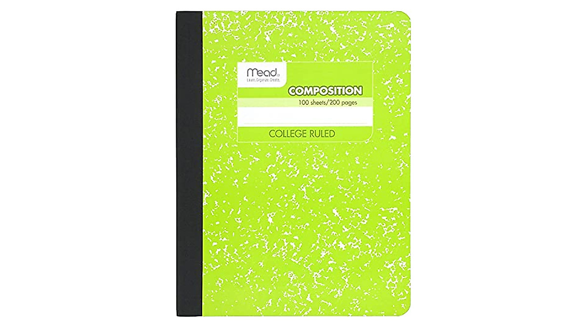 Mead Composition Book 6 Pack - Pastel Color Notebooks