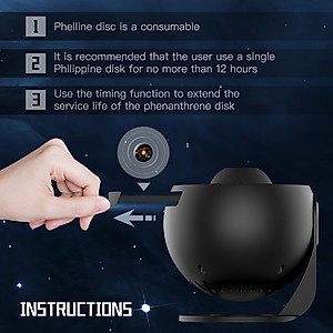 Galaxy Projector-Star projector-360 Degree Auto Rotation-Timed Starry Planetarium Projector -Night Light-Lights for Room Decor-Unique Gift for Children-Kids Gifts