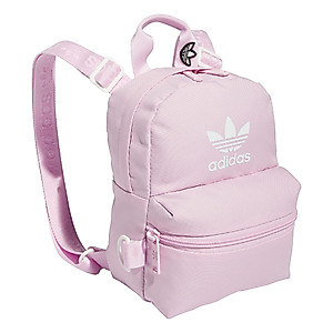 adidas Originals Trefoil 2.0 Mini Backpack Small Travel Bag, Orchid Fusion Purple, One Size