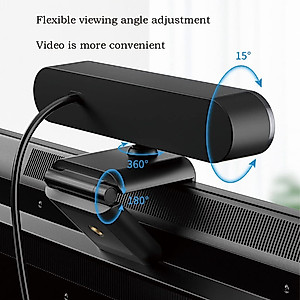 HSQMA 4K Webcam，Autofocus，2 Noise-canceling Mics & Privacy Cover, Plug & Play USB Webcam，Webcam for Laptop, Video Camera for Video Calls, Live Streaming，Meeting，Online Classes