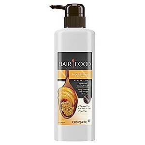 Hair Food Gluten Free Quench Conditioner with Peach & Honey Fragrance, 17.9 Fluid Ounce