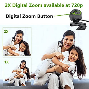 Angetube Streaming Webcam with Light - HD 1080P Autofocus Computer Camera with Microphone USB Camera with Digital Zoom for Xbox|PC|Desktop|Laptop|Gaming|Video Calling