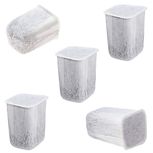 Magna Carta Labs Water Distiller Charcoal Filters (Small Size) Activated Carbon Pods for Countertop Water Distillers (5 Pack, Premium Organic) 2X More Carbon Than Bags or Sachets