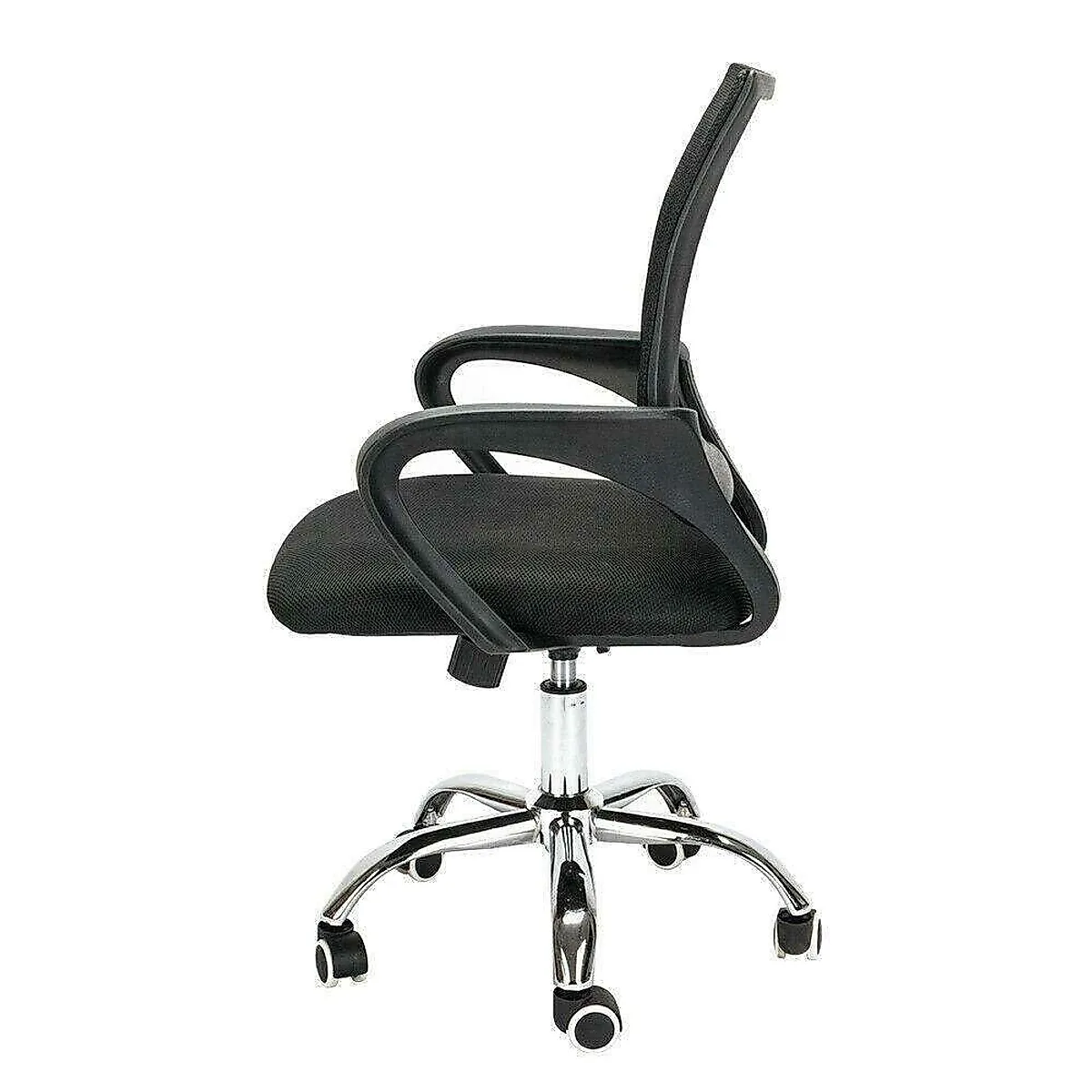 JTSQ Ergonomic Mesh Office Chair Adjustable Swivel Computer Desk Task Black Gaming Chair Office Chair Desk Chair Computer Chair Home Office Desk Chairs Gamer Chair Office Chairs