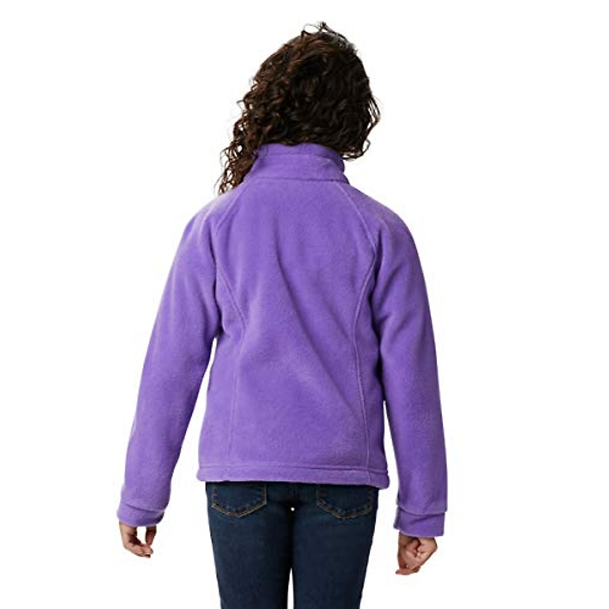 Columbia Baby Girls Benton Springs Fleece Jacket, Grape Gum, 2XS