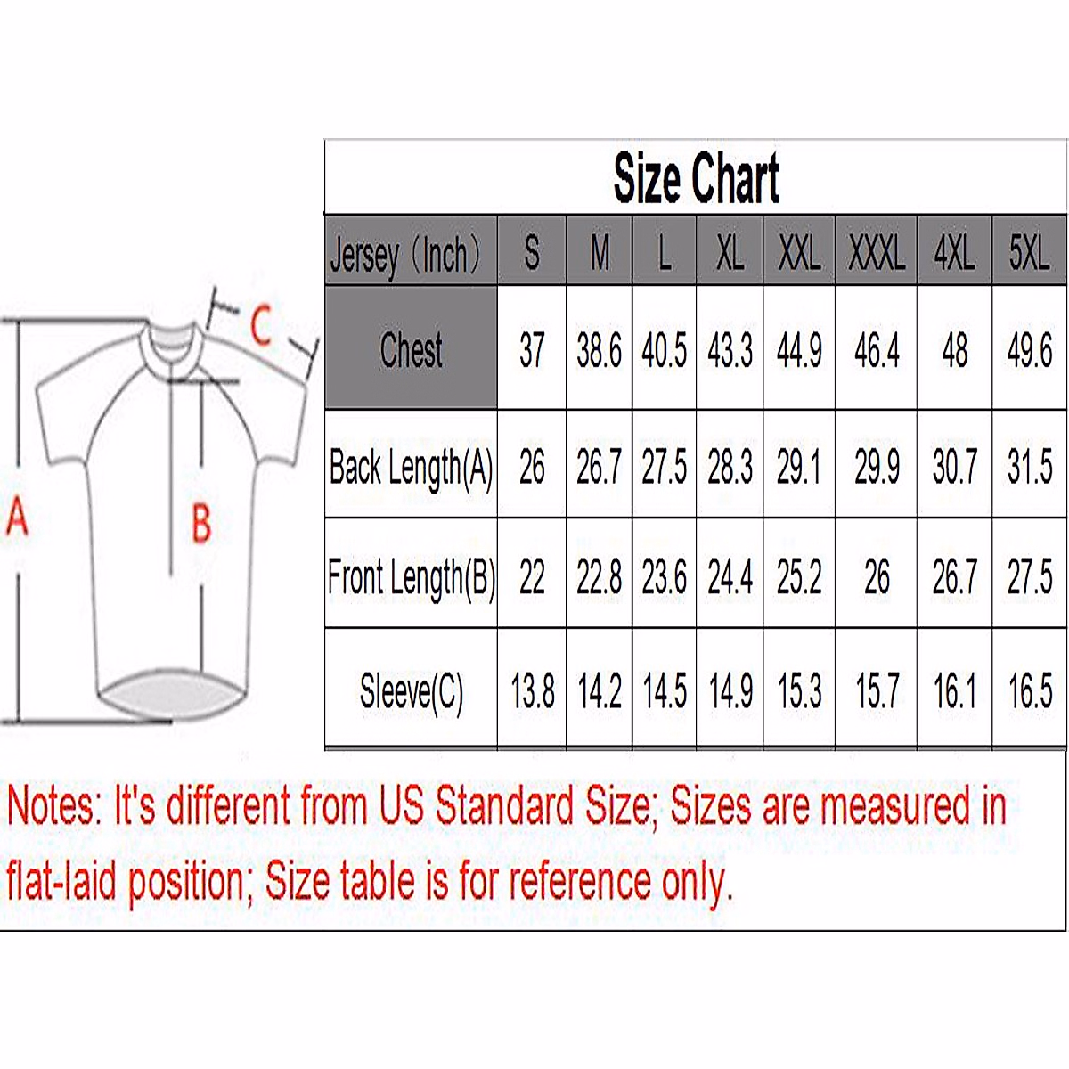 BIYINGEE Men's Cycling Jersey Short Sleeve Orange Style Size M