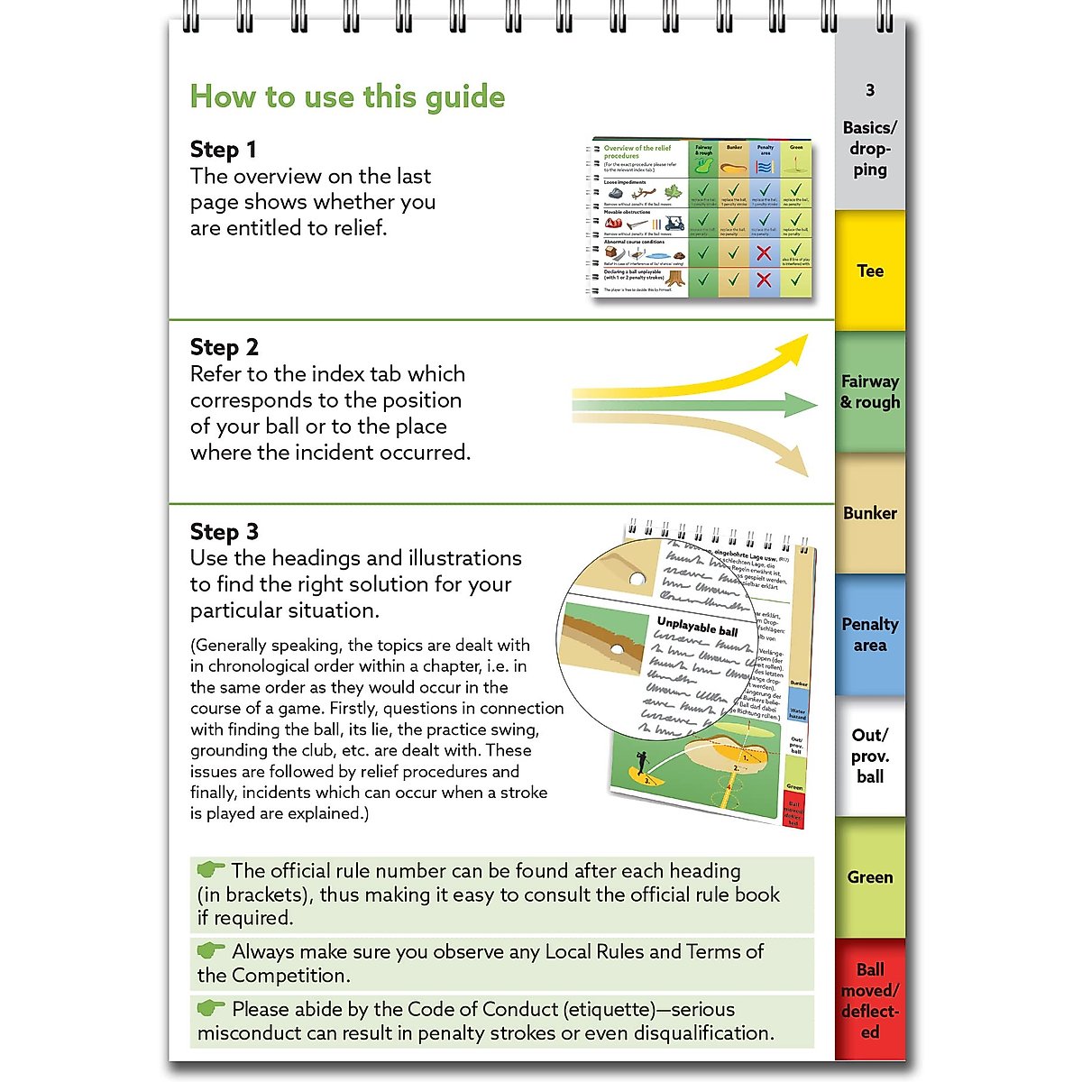 Golf Rules Quick Reference 2019: The Practical Guide for Use on the Course - For Stroke Play & Match Play
