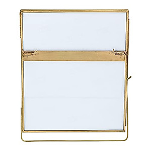 Main + Mesa Brass Framed Photo Frames, Set of 3