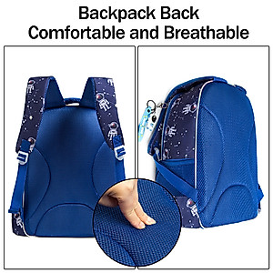 MOHCO Kids Backpack 16inch Lunch Bag and Pencil Case Lightweight School Bookbag for Teens, Girls, Boys, Elementary and Middle school