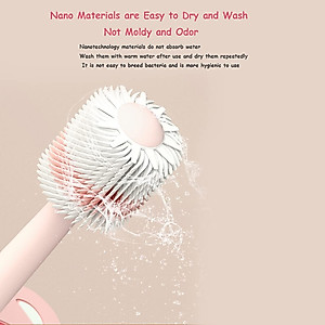 soobei Baby 360°Toothbrush Kids Toothbrush -Nanometre Materials Soft Toothbrush,Suitable for Babies and Toddlers Ages 1-6 Years (（3 Pack) Pink+Blue+Green