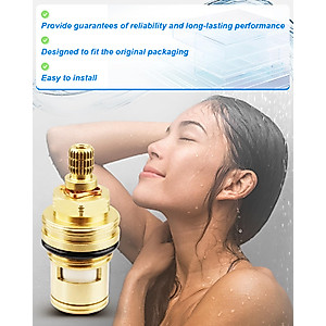 Ceramic Cartridge Assembly 013788-45 Fit for T&S Brass Faucets, Cold Ceramic Cartridge Assembly 20I-125PSI 40-140F