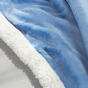 COSUSKET Kids Throw Blanket, 3D Cartoon Embroidery Sherpa Blanket Boys Girls Gifts