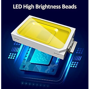 ZXXHNNAIH Solar Street Lights Outdoor - 800W LED Solar Street Light - High Brightness Solar Parking Lot Lights - IP66 Waterproof Solar Lights, Ideal for Rural, Yard, Campus