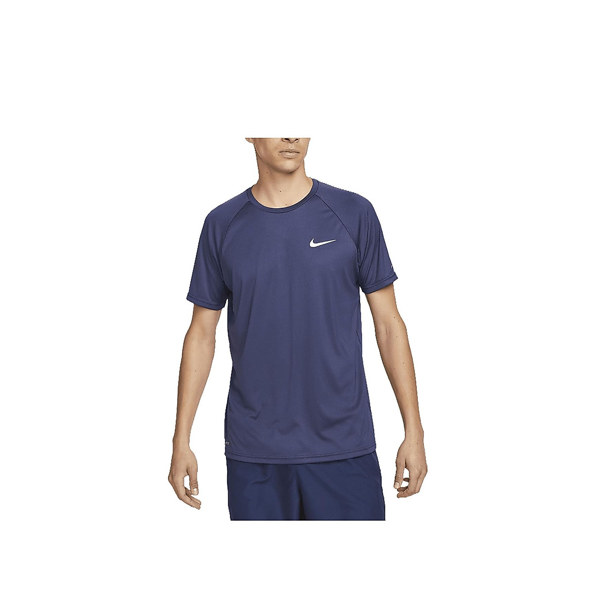 Nike Men's Standard Short Sleeve Hydrogu, Midnight Navy, Medium