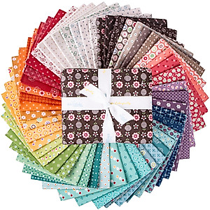 Lori Holt Bee Dots 50 Fat Quarters Riley Blake Designs FQ-14160-50